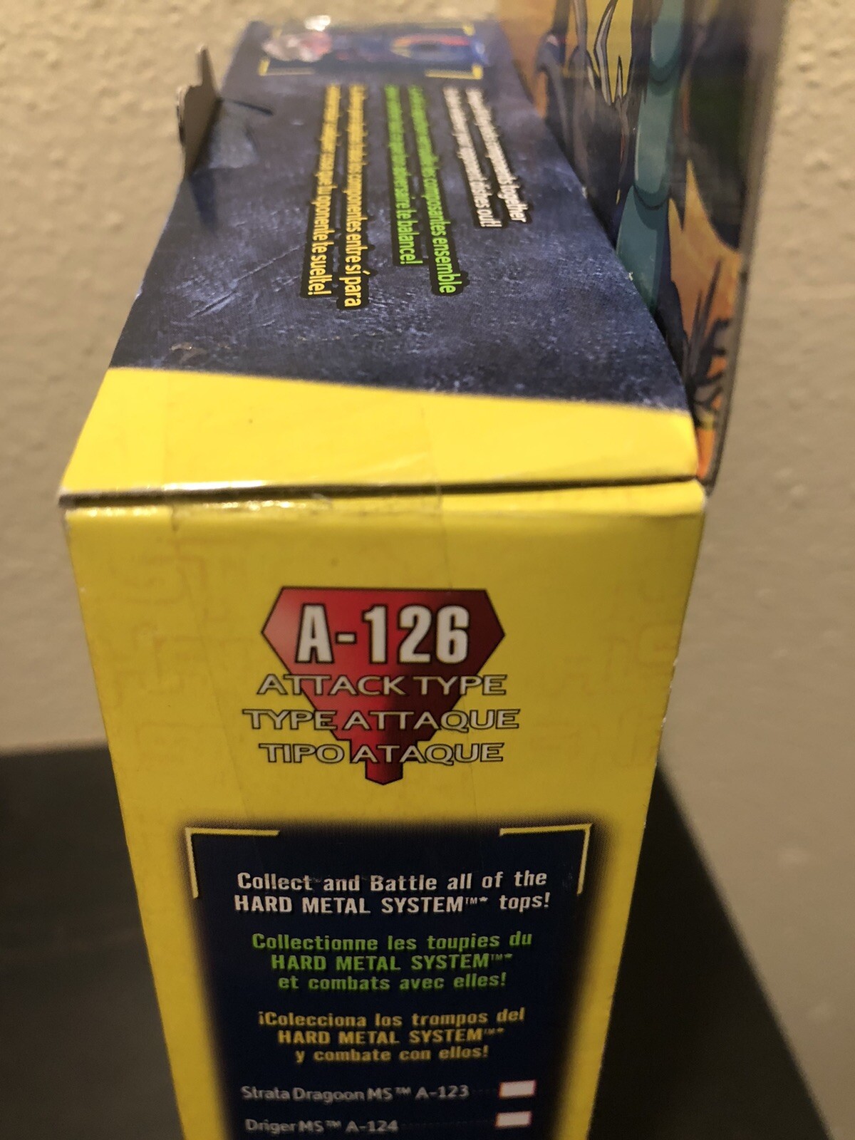 Buy Beyblade G-Revolution Dragoon MS A-126 2004 Hasbro Hard Metal ...