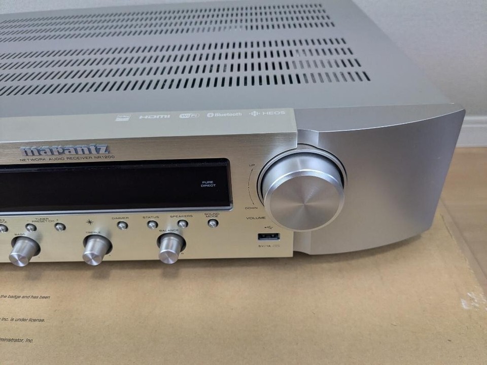 Marantz NR1200 2ch Slim Network Receiver Stereo Amplifier Silver Gold ...