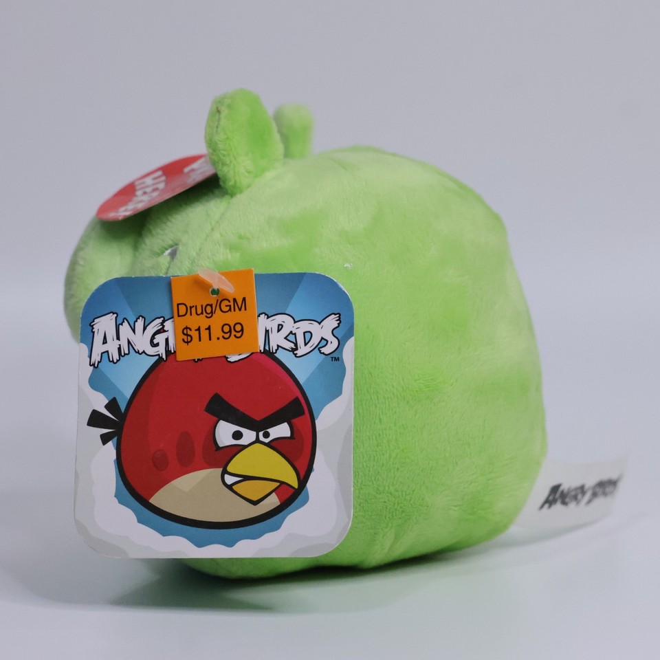 NWT Angry Birds Moustache Pig Plush | 5" 2011 CWT G11D HK-86 | eBay