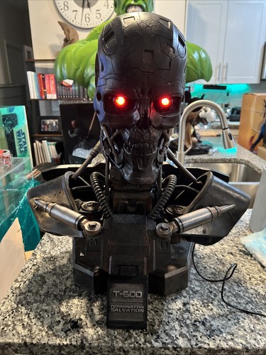 Sideshow SS Terminator T-600 Life-Size Bust Limited Edition 1 Of Only ...