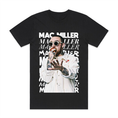 CUSTOM T SHIRT MAC MILLER MUSIC HIP HOP R&B VINTAGE TEE ARTIST POP ...