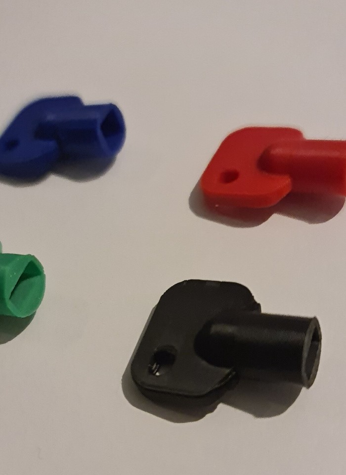 Lockshield Key Radiator Valve Myson Matchmate - Mixed Sizes 4-pack ...