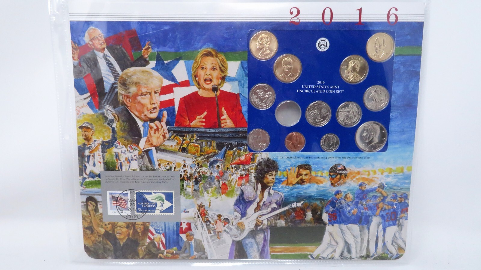 2016 Uncirculated P & D Mint Sets - Postal Commemorative Society Coin ...