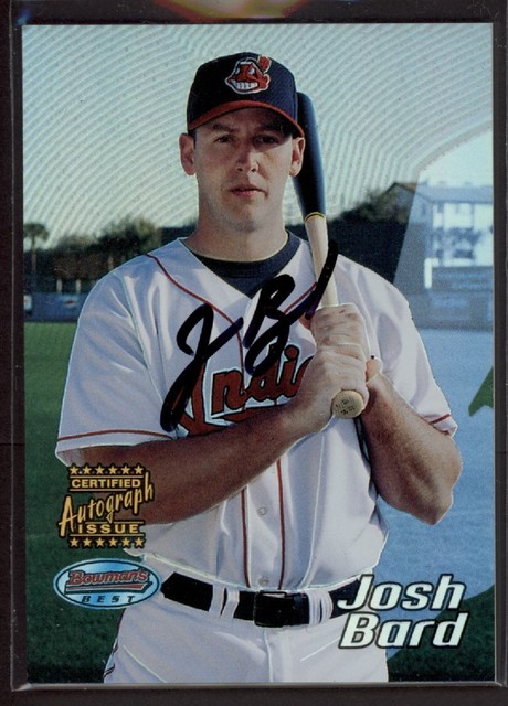 2002 Bowman's Best - Autograph #163 Josh Bard (AU, RC) for sale online ...