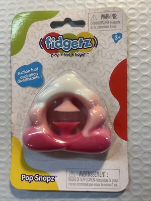 Fidgetz Pop Snapz Compact/Small Sensory Toy Pink NEW | eBay