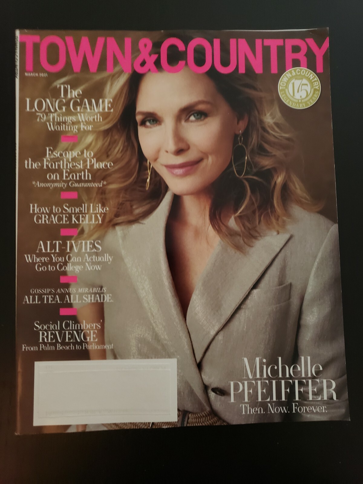 NEW Town & Country Magazines 2021 2022 Issue Print Magazine Celebrity ...