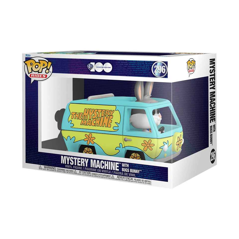 Funko POP! Scooby Doo Mystery Machine w/ Bugs Bunny Deluxe Figure #296 ...