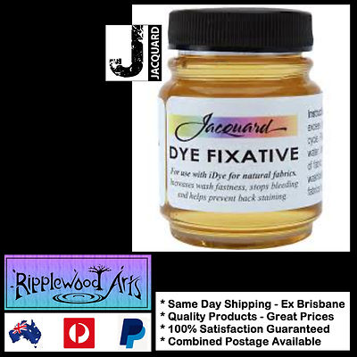 Jacquard DYE FIXATIVE - For Natural Fabrics - 3oz - Use with iDye | eBay