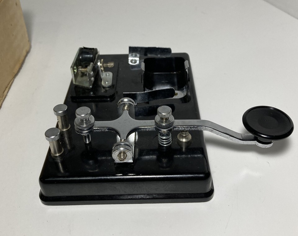 Vintage Midland Morse Code Key Practice Set Buzzer with Original Box | eBay