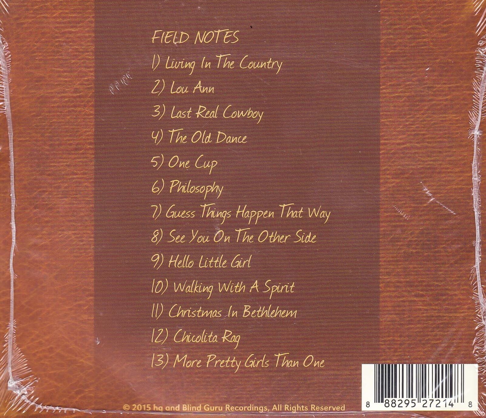 Field Notes -Hector Qirko Imaginary Bands CD 888295272148 | eBay