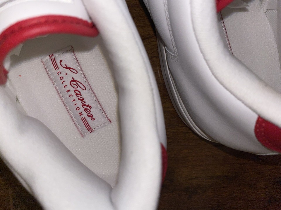 Reebok S Carter Jay Z Sneakers White Red Mens Size 9 S. Sdot Sean | eBay