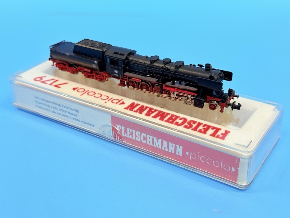 FLEISCHMANN 'N' GAUGE 7179 BR 50 662 2-10-0 DB EPOCH III STEAM LOCO ...