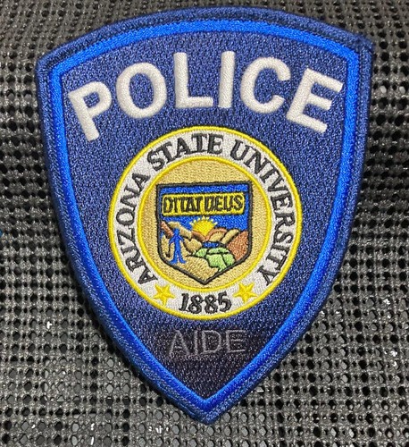 ARIZONA- RARE- O/S -ARIZONA STATE UNIVERISTY- AIDE PATCH-FULLY ...