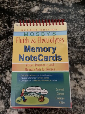 Memory Notebook Of Nursing Fluid And Electrolytes
