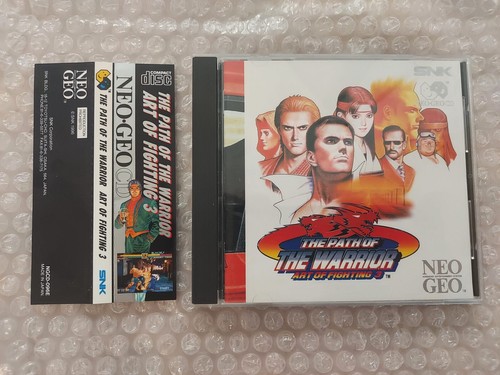 Art Of Fighting 3-Neo Geo CD Rare English Version Inc Spine/Case Logo ...