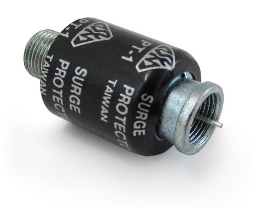 In Line Surge Protector for Satellite Receiver TV and Cable Equipment ...