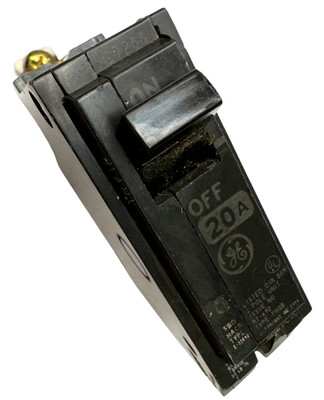 General Electric THQB1120 Circuit Breaker 1-Pole 20A, 120/240V Type ...