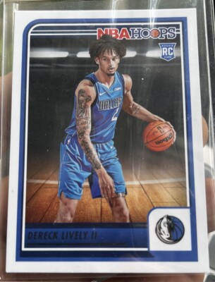 Derek Lively II RC Rookie 2023-24 Panini NBA Hoops Dallas Mavericks ...