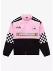 Sanrio Hello Kitty Pink Checkered Racing Jacket (XL) (Extra Large) New ...