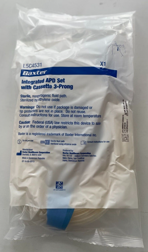 Baxter L5C4531 Lot Of 5 Integrated APD Set with Cassette 3-prong- NEW ...