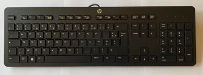 HP French Keyboard USB French Azerty layout Computer Language Keyboards ...