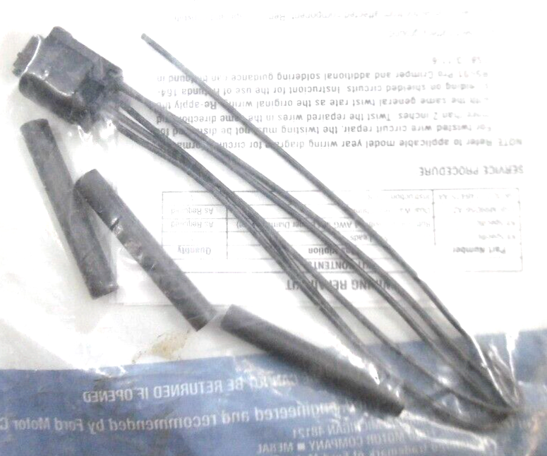 NEW OEM FORD/MOTORCRAFT PART 3U2Z14S411DSA WIRE ASSEMBLY | eBay