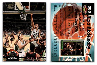 1992-93 Stadium Club Members Only #365 Alaa Abdelnaby - Boston Celtics ...