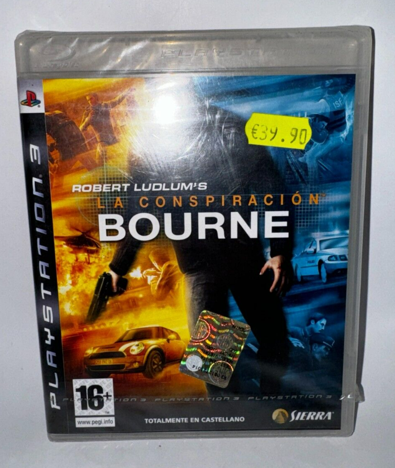 Robert Ludlum's The Bourne Conspiracy PS3 Playstation 3 Sony New SEALED ...