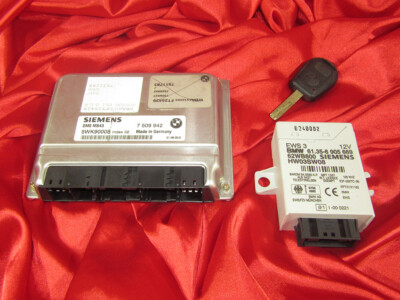 BMW E36 E46 E39 Z3 3 5'es 2.5i M54 ENGINE SET ECU UNIT DME MS43 EWS ...