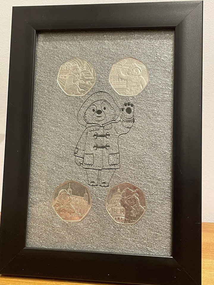 Paddington Bear 50p Coin Display Frame | eBay UK
