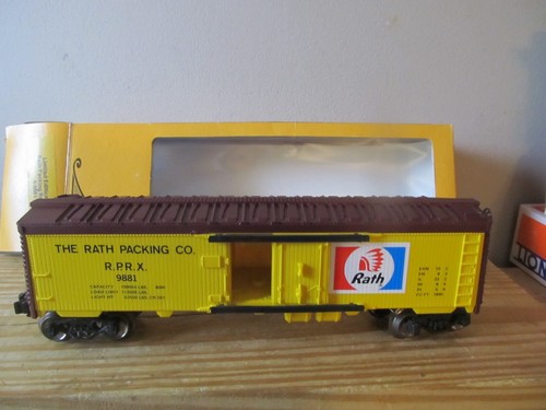 LIONEL 6-9881 LIMITED EDITION RATH PACKING REEFER CAR 0/027 GAUGE ...