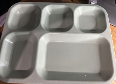 VINTAGE FOOD TRAY USA 1977 DIVIDED TRAY MELAMINE VINTAGE USA | eBay