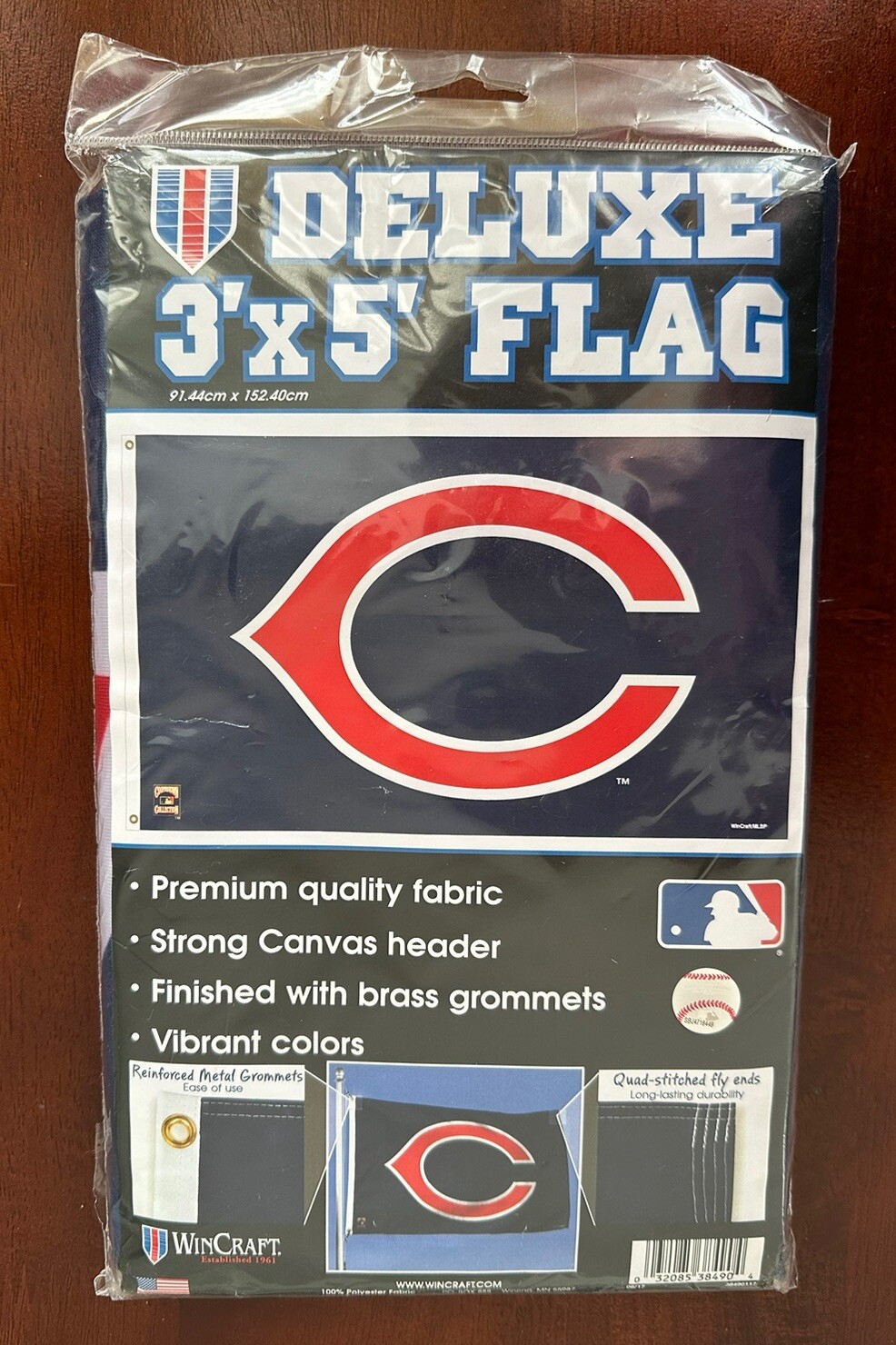 New COOPERSTOWN COLLECTION CLEVELAND INDIANS Retro MLB 3' x 5' Deluxe ...