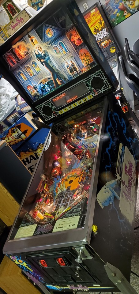 Addams Family Pinball Coin-Op Arcade Machine Bally 1992 | eBay
