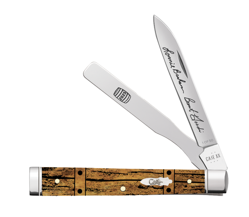 CASE XX KNIVES USA BOURBON BLADES 2025 BARREL BONE BABY DOC KNIFE 1 OF ...