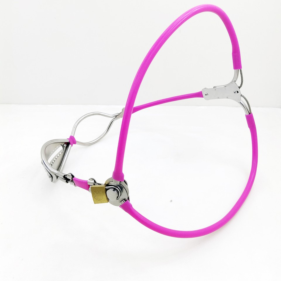 Female Adjustable Invisible Chastity Belt with Poop Hole Lockable Pants ...