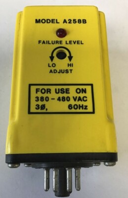 TIME MARK 3 PHASE POWER MONITOR A258B 15AMPS 150VAC | eBay