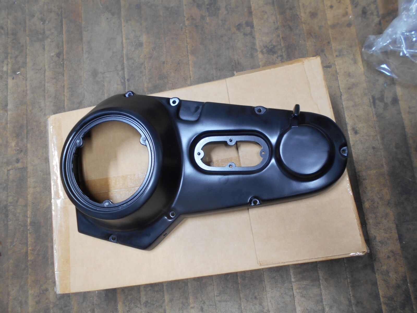 Harley generator Shovelhead Outer Primary Cover 78-84 SHOVEL BLACK 1107 ...