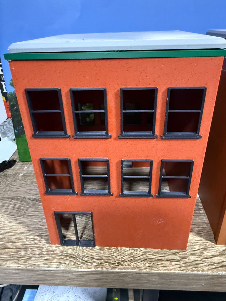 O Scale Storefront Buiilding - Built Up - Full color - Multiple ...