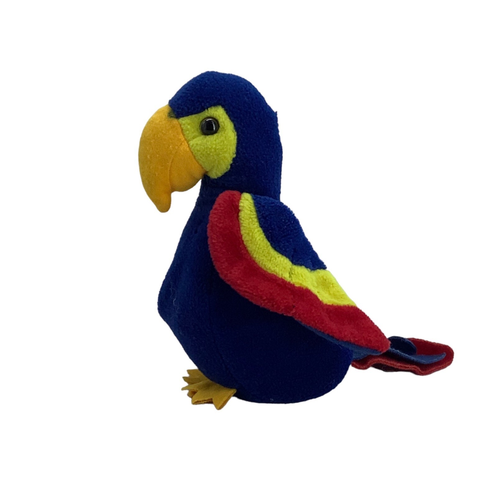 Vtg 24K Company Beanie Boppers Gabby the Parrot Bird Bead Filled Plush ...