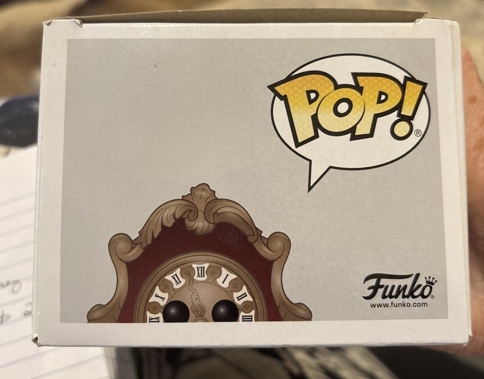 Cogsworth POP Vinyl Figure Funko Clock Disney Beauty And The Beast 245 ...