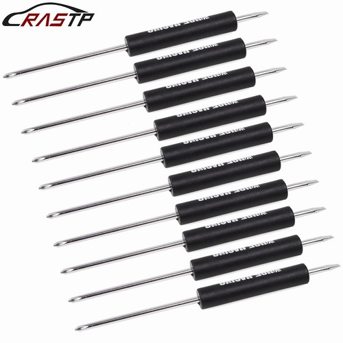 10PCS Mini Pocket Screwdriver Flat Tip w/ Magnet and Clip Phillips ...