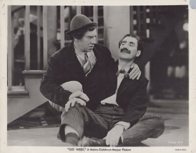 Chico Marx + Groucho Marx (1950s) Original Vintage Collectable Photo K ...
