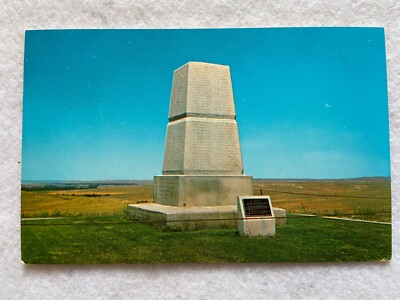 The Custer Memorial, Custer Battlefield National Monument, Montana ...