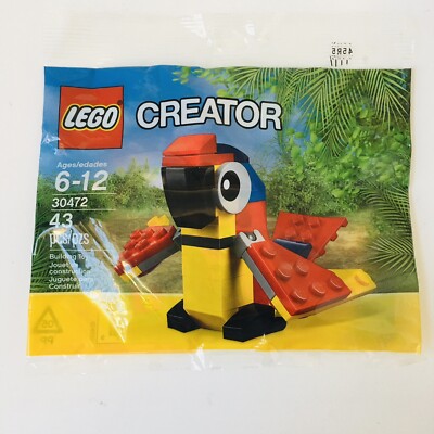 LEGO 30472 Creator Parrot 43 pcs Poly bag Set New N Sealed & Retired L ...