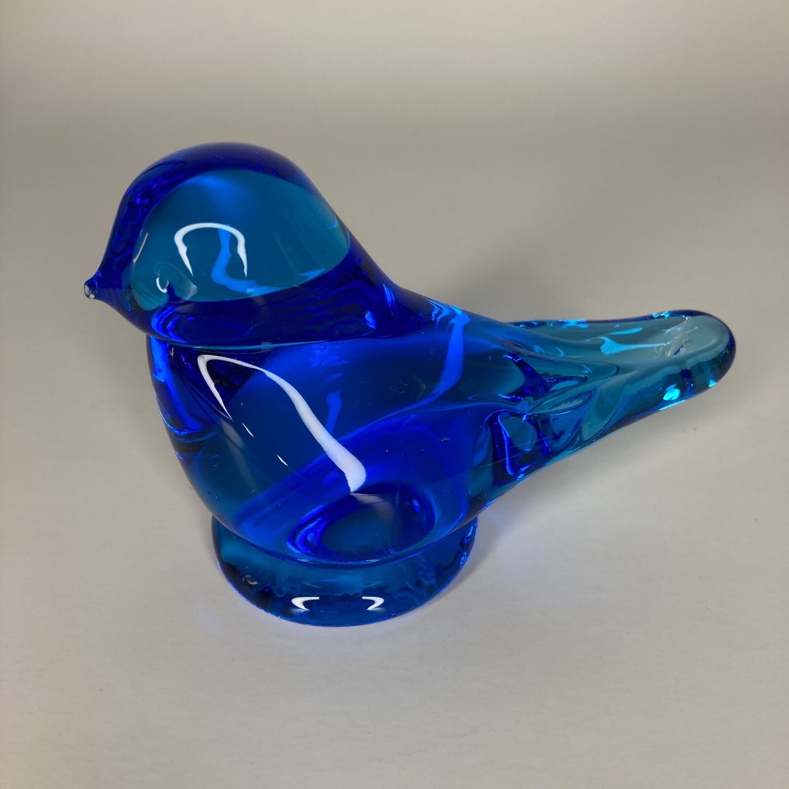 Bluebird of Happiness Terra Studios Ron Ray 1991 Art Glass Paperweight | eBay