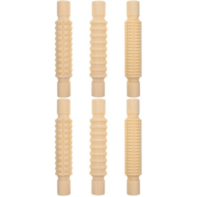 3St Basteln Pasta-Nudelholz Fondant-Nudelholz Ton-Nudelholz Kinder ...