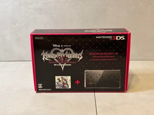 Nintendo 3DS Kingdom Hearts Black Limited Edition Console Handheld ...