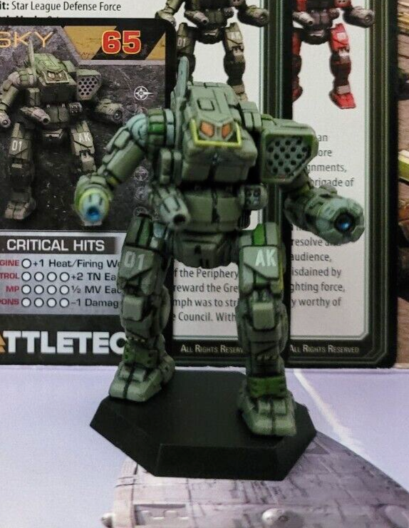 Battletech Orion (factory painted) Mech Star League Command Lance ...