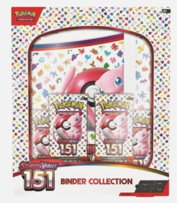 Pokemon TCG Scarlet and Violet 151 Binder Collection - Brand New ...